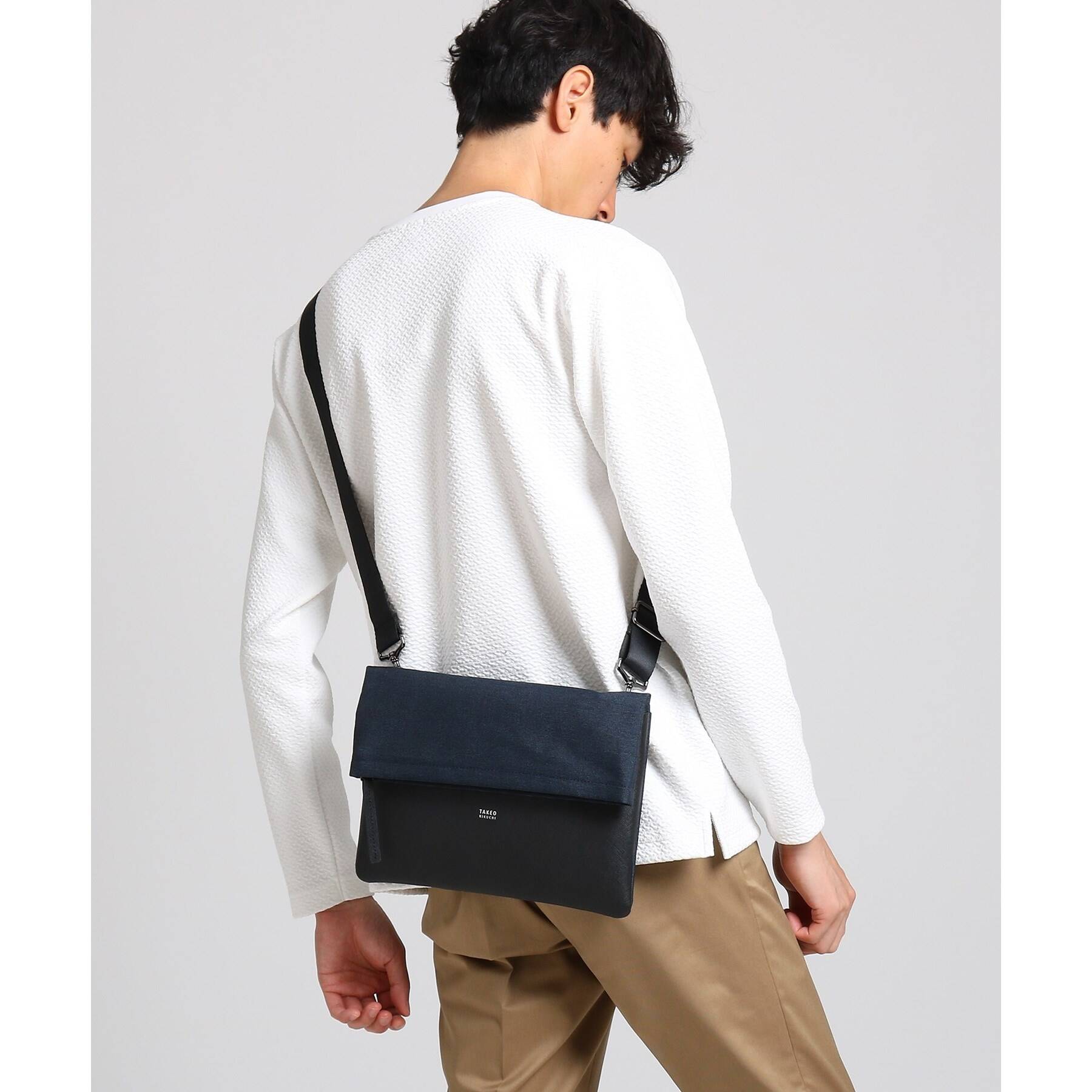 GREY 2WAY CLUTCH BAG - TAKEO KIKUCHI Thailand
