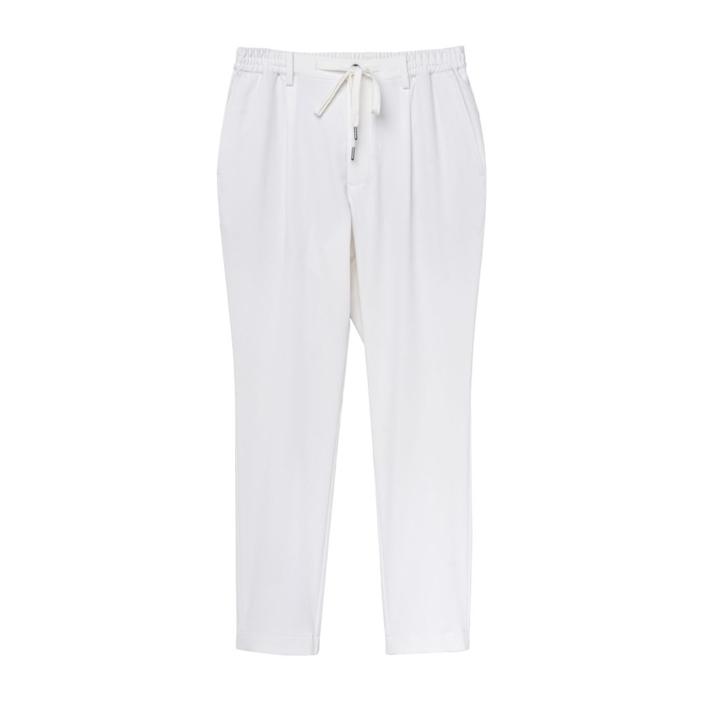 WHITE RELY WALTZ FUNCTIONS EASY PANTS (K8178997) – TAKEO KIKUCHI Thailand