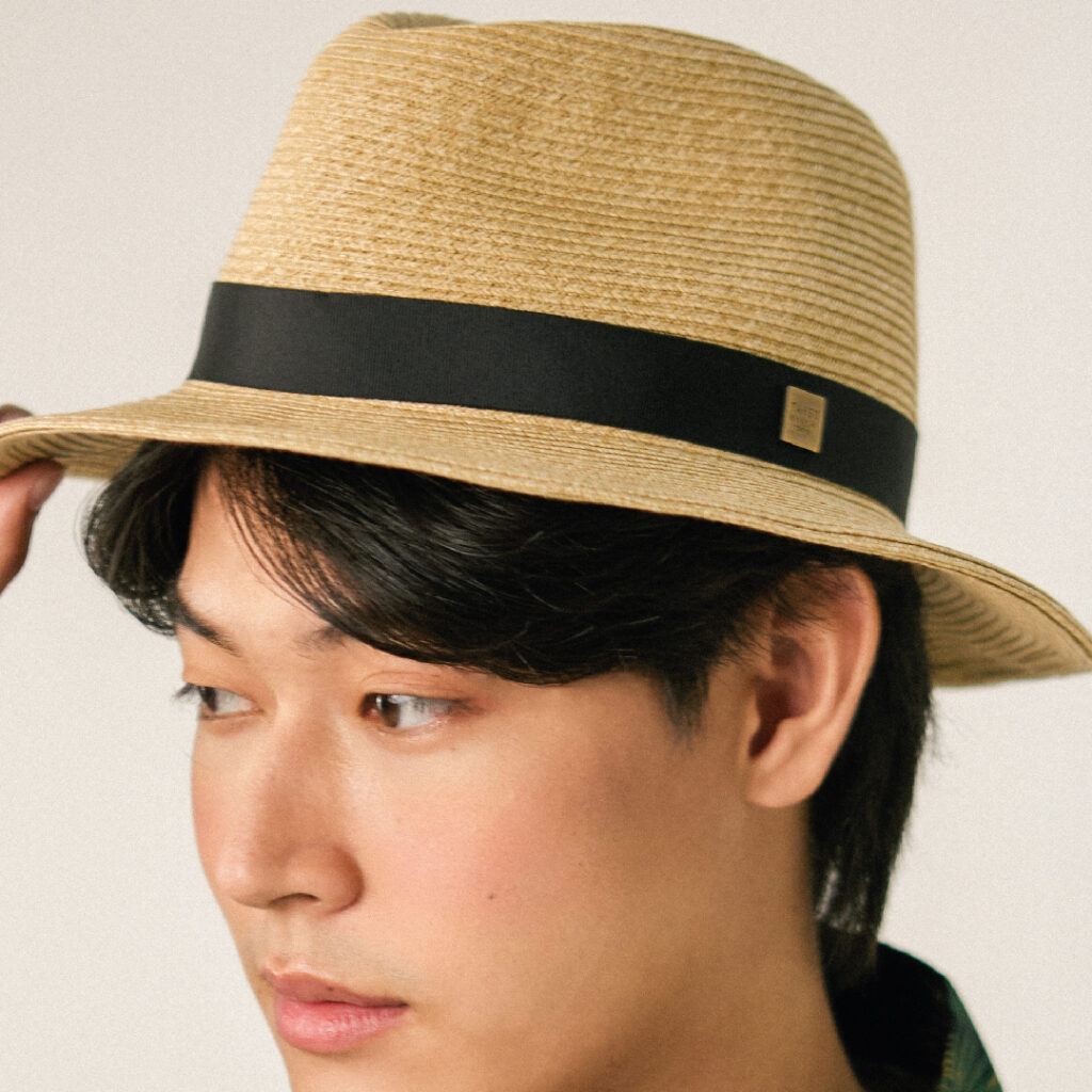 BRAIDED HAT (K8102985) – TAKEO KIKUCHI Thailand